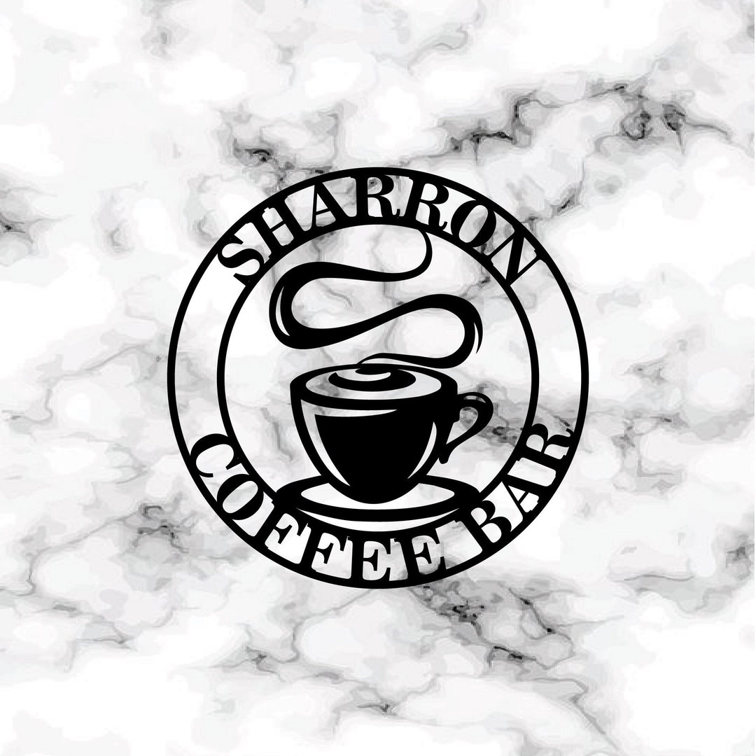 Custom Coffee Sign, Coffee Bar Sign, Coffee Lover, Metal Coffee Sign ...