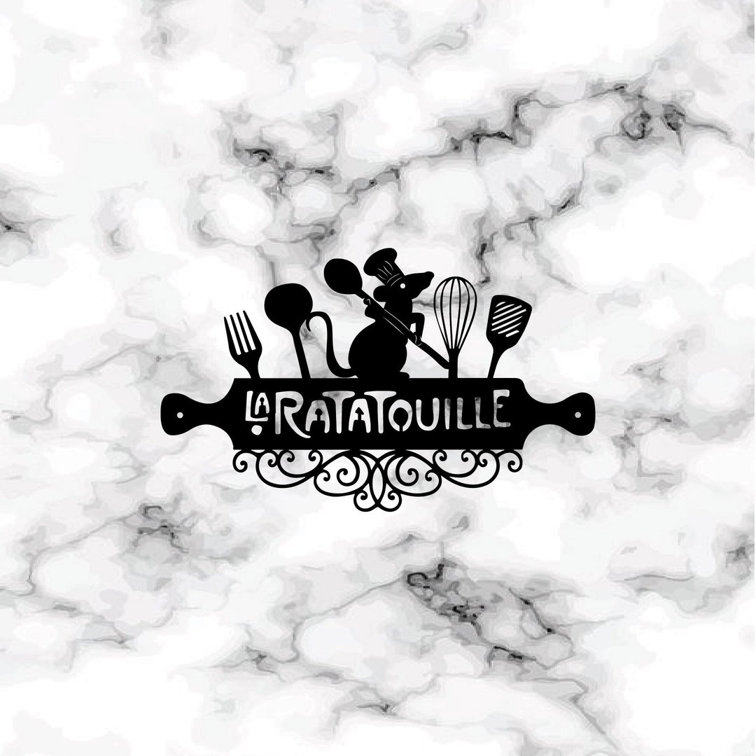 La Ratatouille Sign, Kitchen Metal Sign, La Ratatouille Metal Sign ...