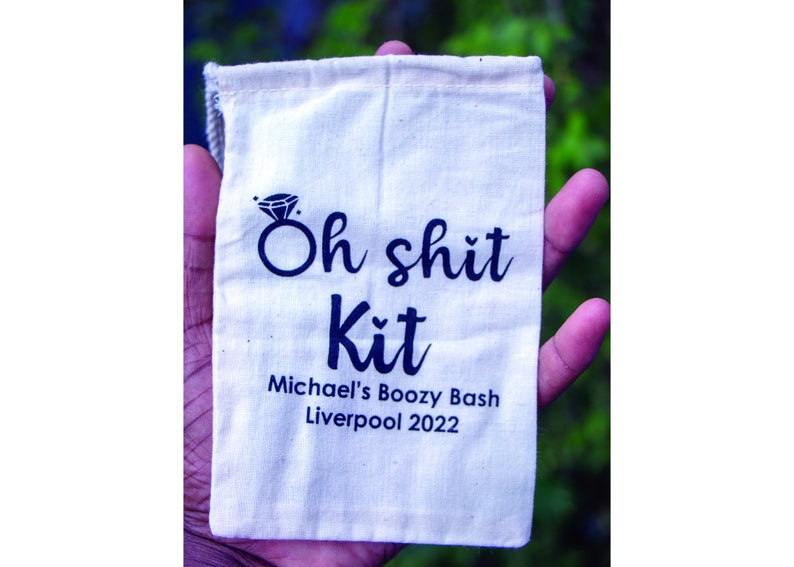 Custom Recovery Kit Hangover Kit Bag Wedding Recovery Kit Bachelorette ...