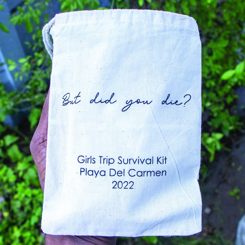 Custom Recovery Kit Hangover Kit Bag Wedding Recovery Kit Bachelorette ...