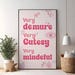 Demure Poster, Girly Poster, Mindful Poster, Tik Tok Poster, Demure ...
