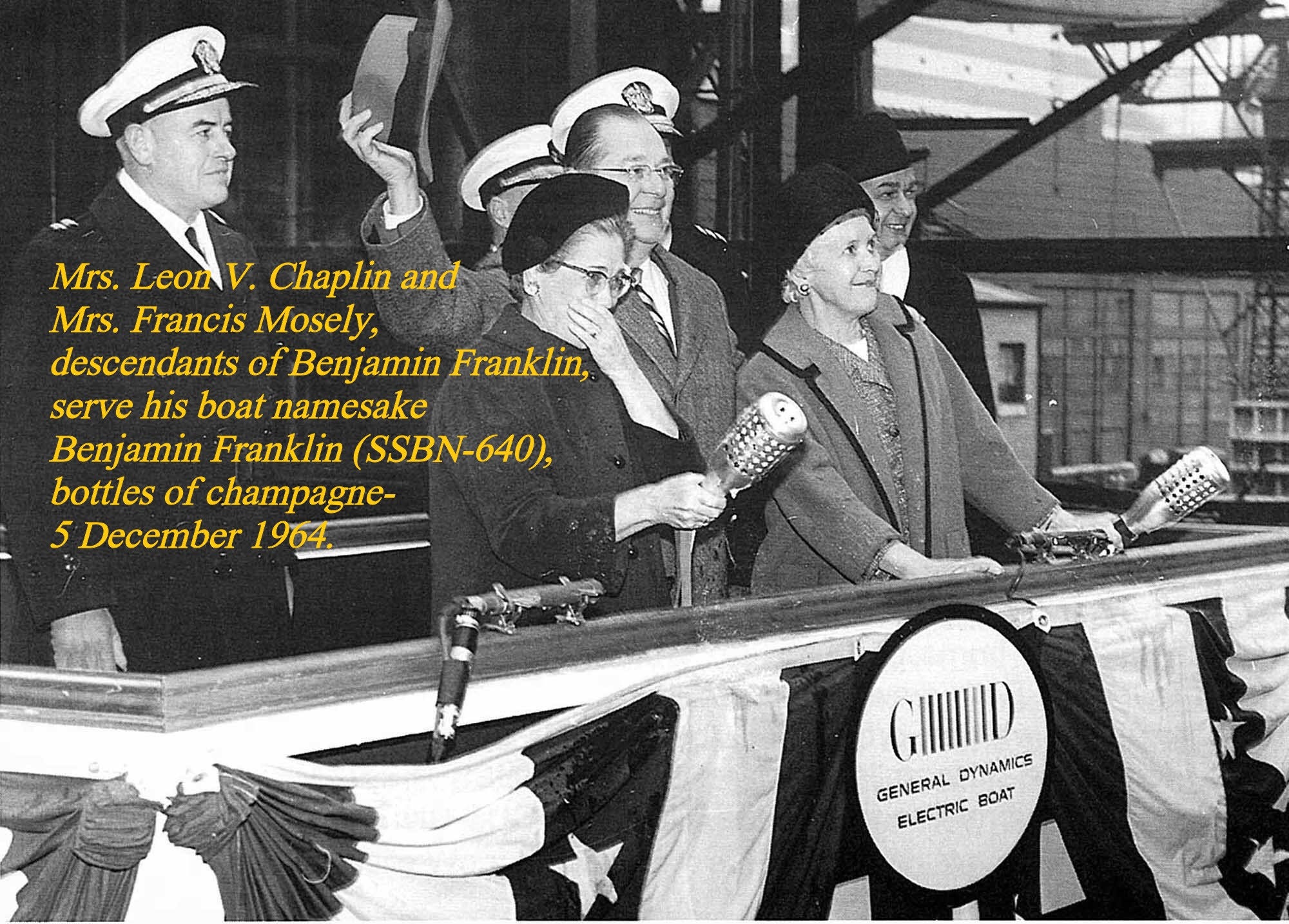 Vintage 1960s US Navy USS Benjamin Franklin Class Nuclear - Etsy