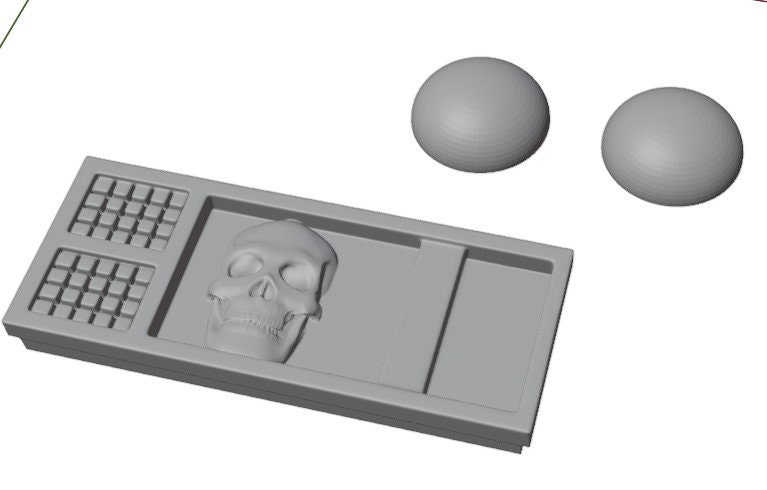 2000ad Rogue Trooper Helmet 'helm' With Biochip Digital Download. - Etsy