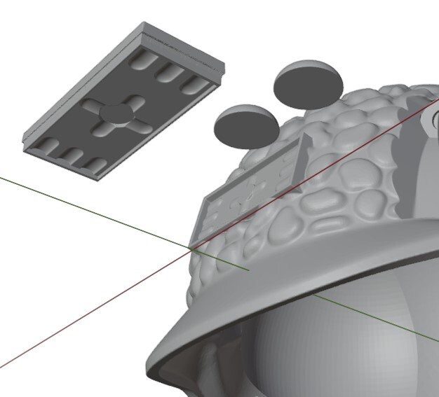 2000ad Rogue Trooper Helmet 'helm' With Biochip Digital Download. - Etsy