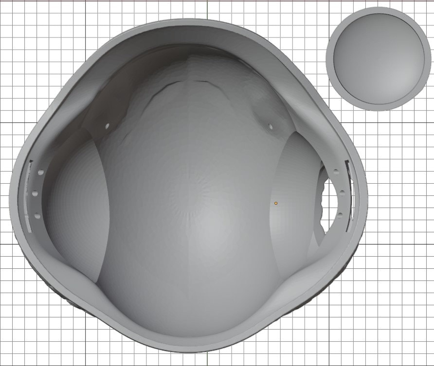 2000ad Rogue Trooper Helmet 'helm' With Biochip Digital Download. - Etsy