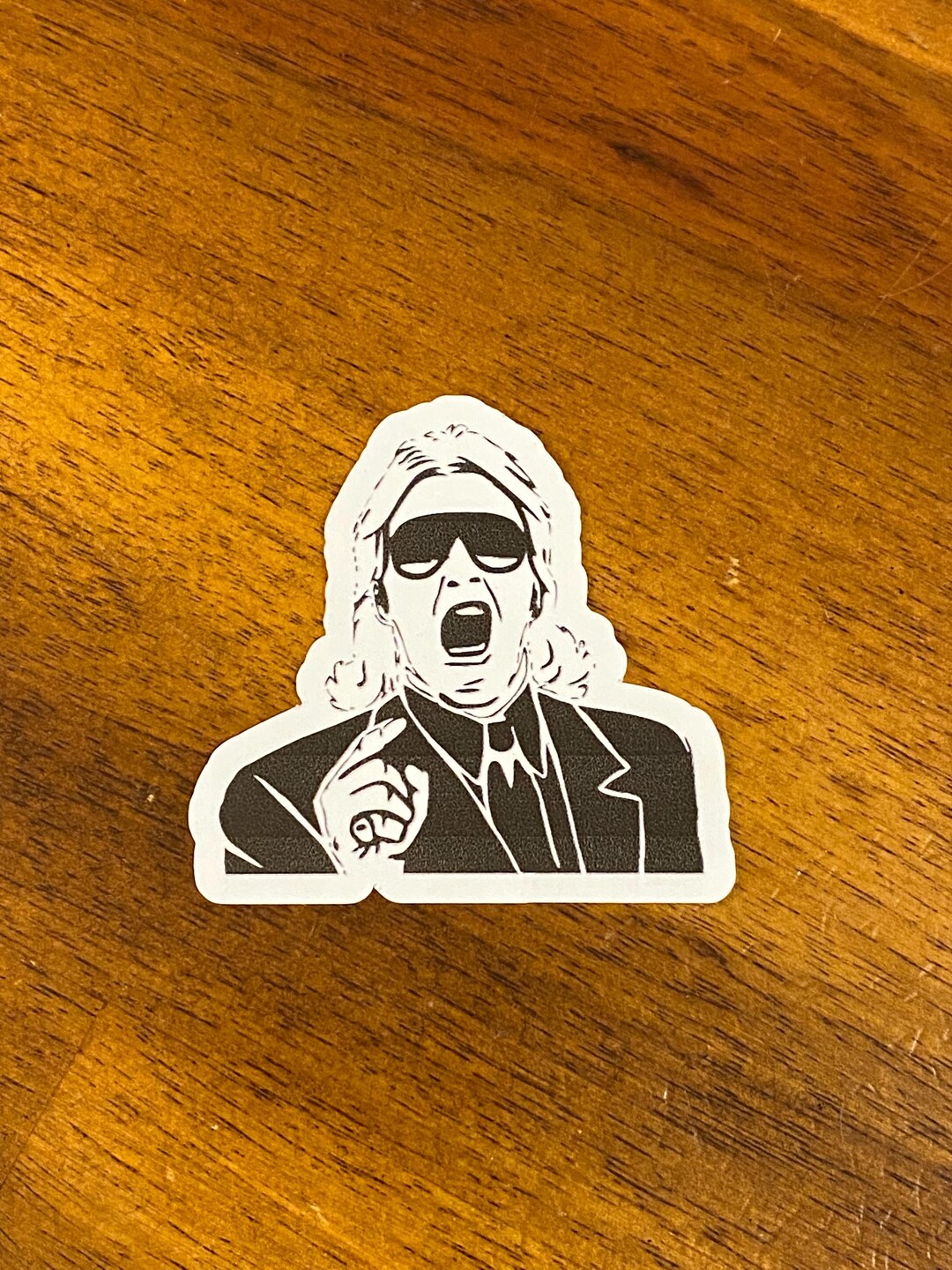 Ric Flair Sticker, Vinyl Sticker, Black and White Stencil Sticker ...