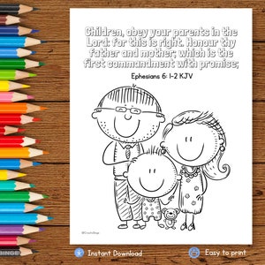 Fathers Day Coloring| Fathers Day Coloring Page| Christian Fathers Day ...