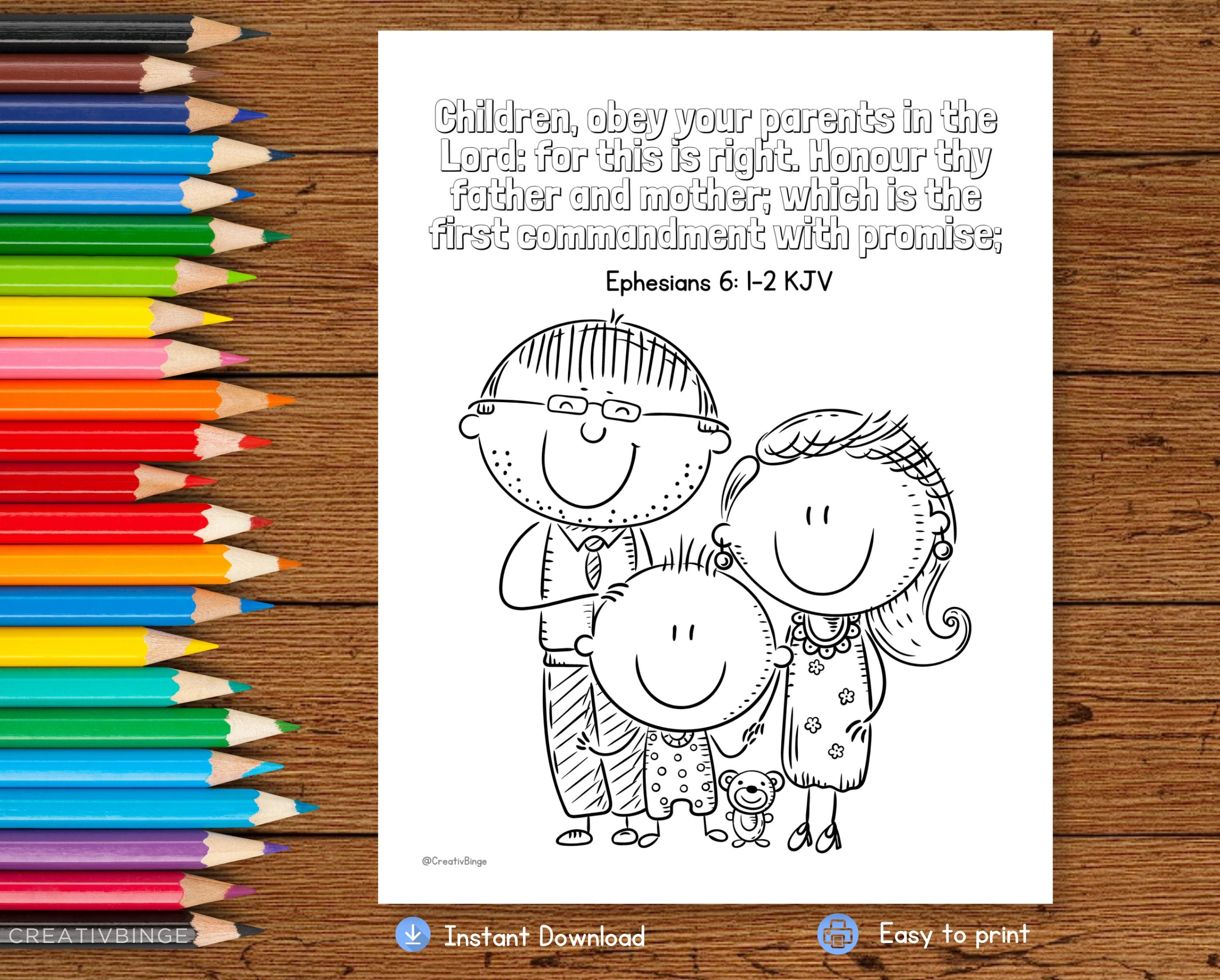 Fathers Day Coloring| Fathers Day Coloring Page| Christian Fathers Day ...