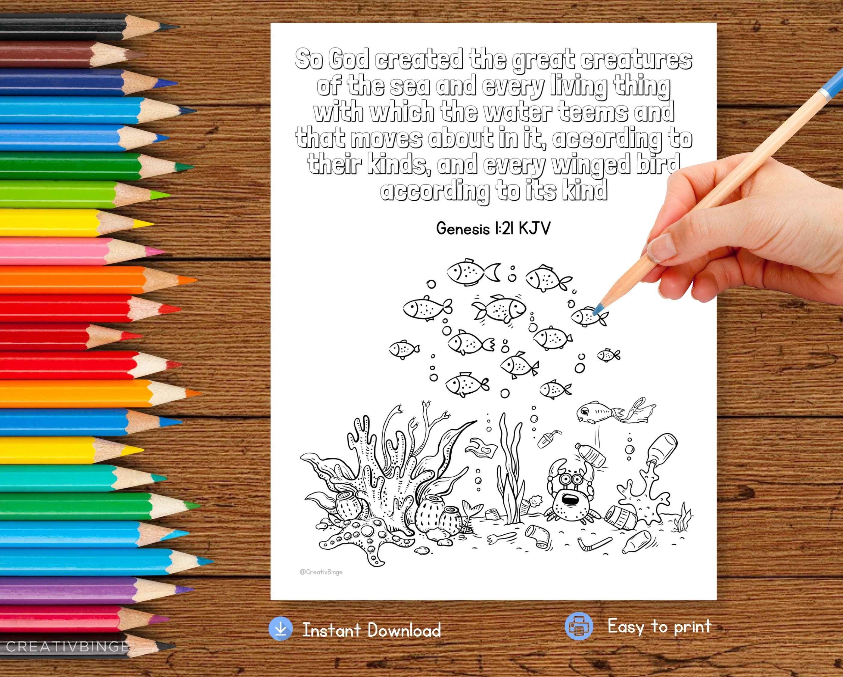 Bible Verse Coloring Pages | Bible Coloring Pages for Kids | the ...