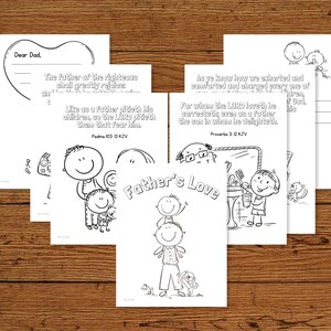 Fathers Day Coloring| Fathers Day Coloring Page| Christian Fathers Day ...
