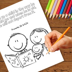 Fathers Day Coloring| Fathers Day Coloring Page| Christian Fathers Day ...