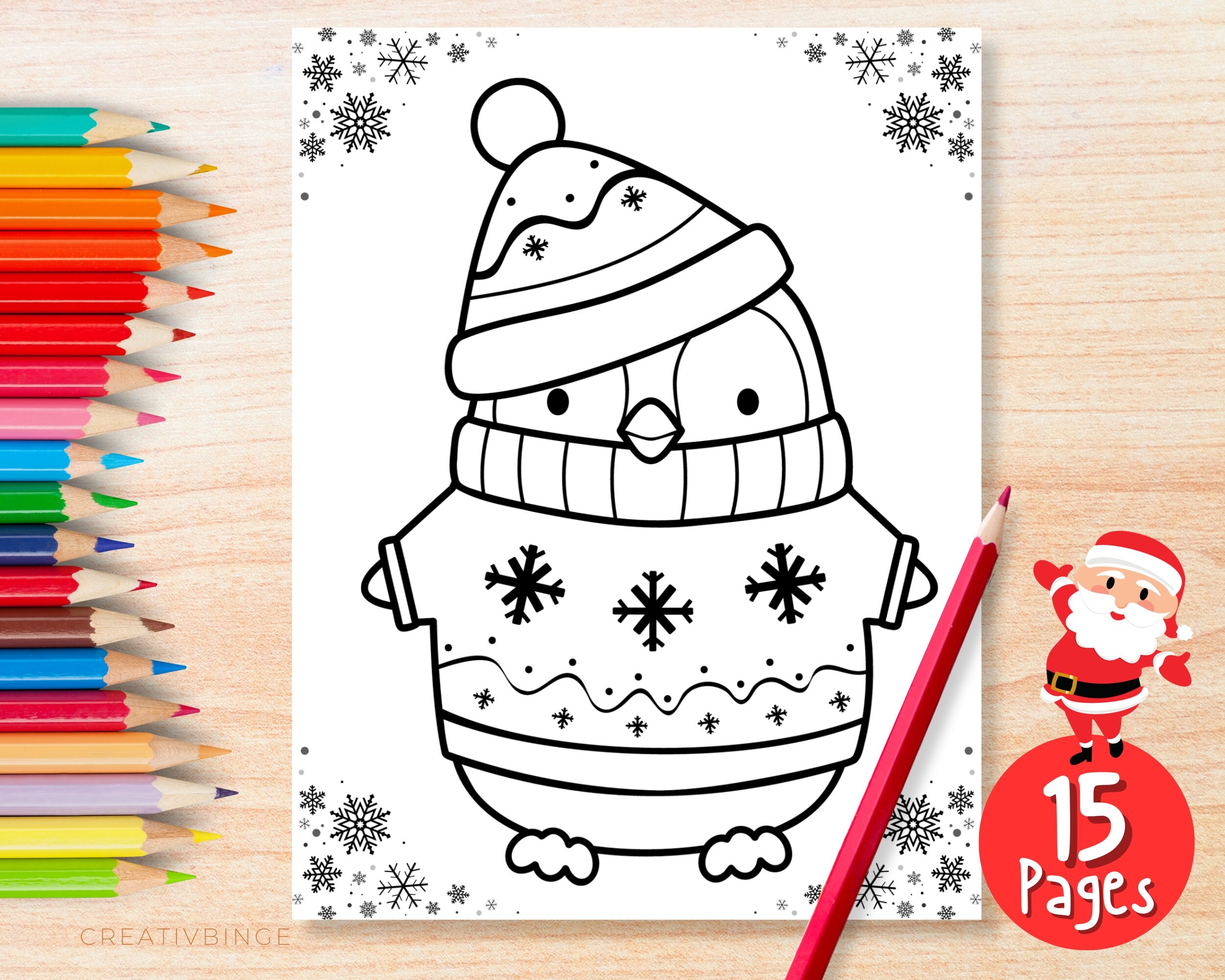 Christmas Coloring Pages, Holiday Activities, Winter Coloring Page ...