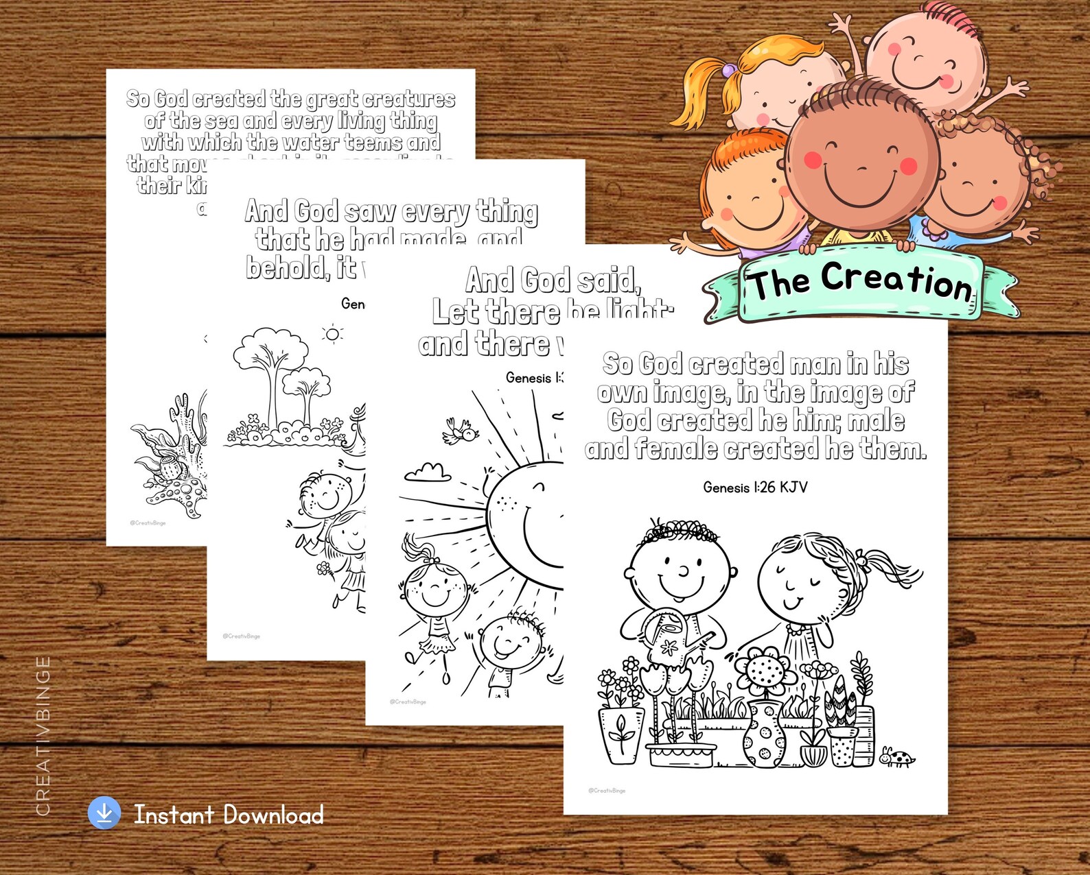 Bible Verse Coloring Pages | Bible Coloring Pages for Kids | the ...