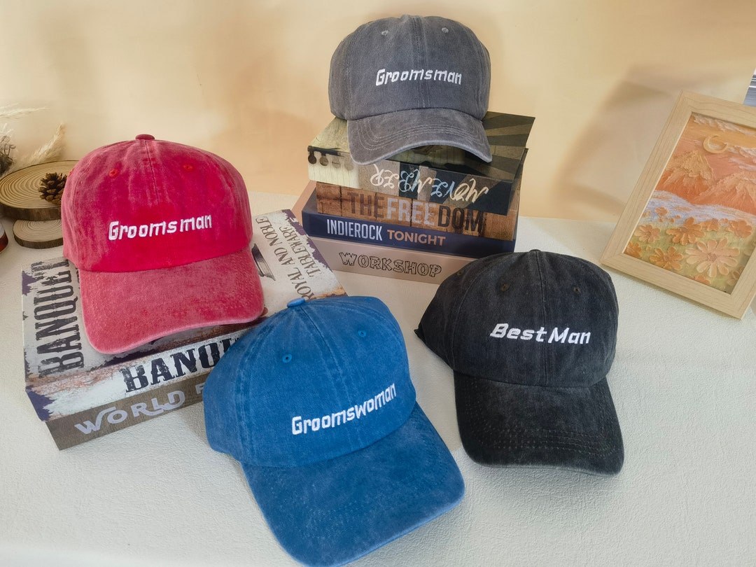 Personalised Vintage Cap - Custom Embroidered Unisex Cotton Dad Hat ...