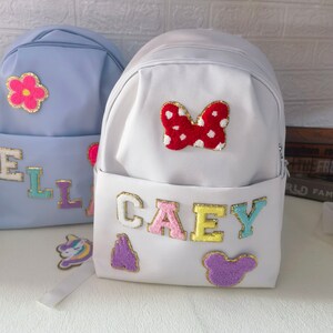 Personalized Nylon Small Backpack for Preschool Girl and Boys With Cute ...