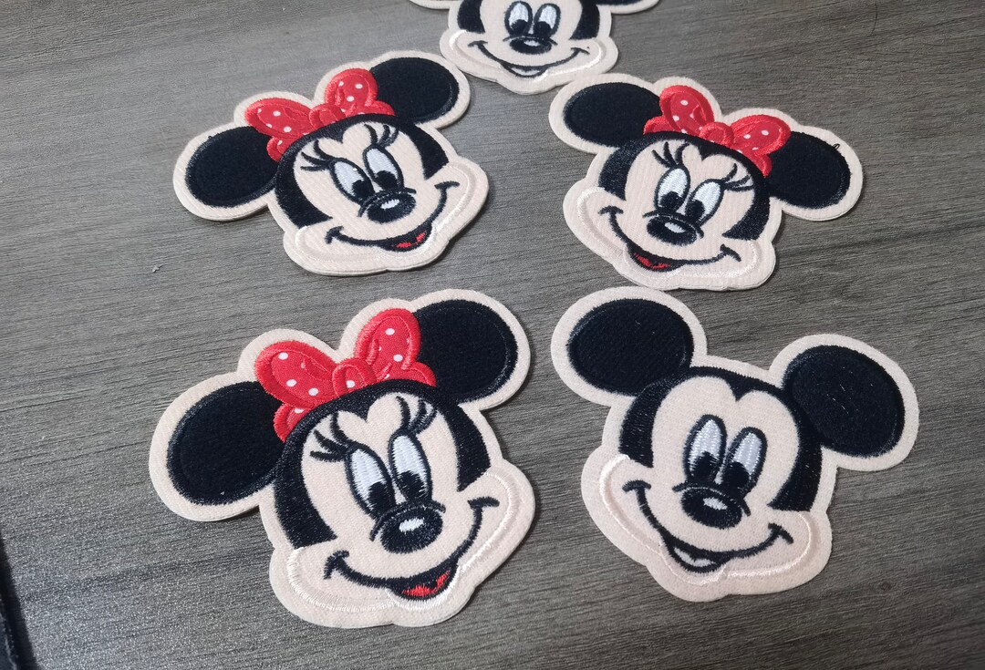 Iron on Patch-patches-mickey Mouse-minnie Mouse-gifts-bag-vacation ...