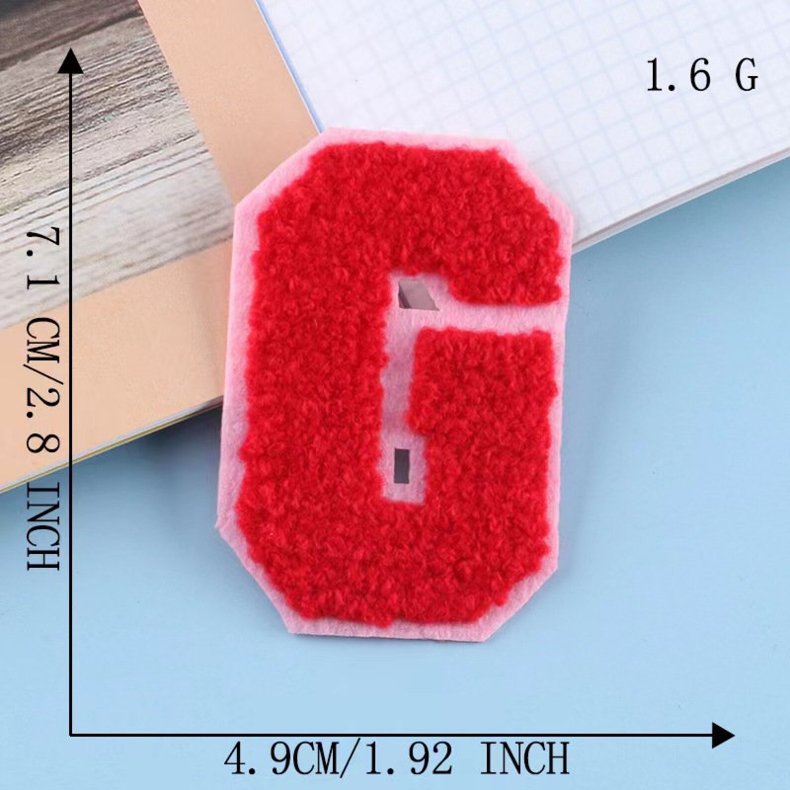 Multi Colors Letters Embroidered Patches for DIY Clothing Bags Jacket ...