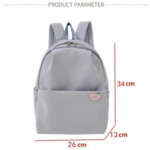 Personalized Nylon Small Backpack for Preschool Girl and Boys With Cute ...