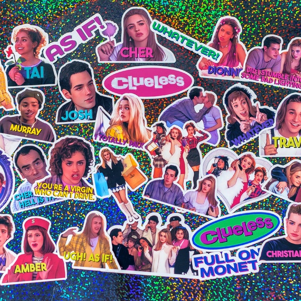 Clueless Stickers - Etsy