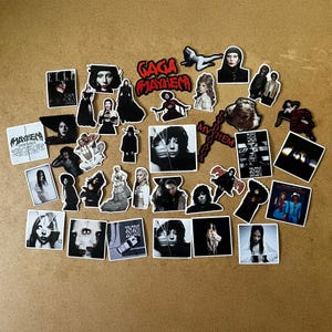 Lady Gaga Mayhem Vinyl Sticker Pack: 39 Waterproof LG7 Stickers - Etsy