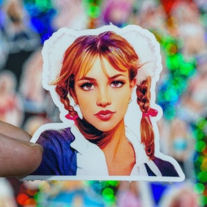 Britney Spears Classic Early Career Vinyl Sticker Pack | 50 Britney Waterproof Stickers - Etsy