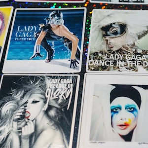 Lady Gaga Album Covers Vinyl Sticker Pack | 36 Waterproof Gaga Stickers ...