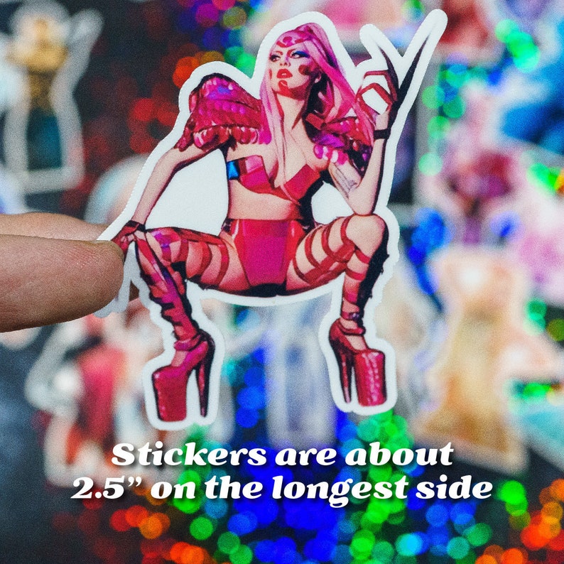 Lady Gaga LG6 Chromatica Vinyl Sticker Pack | 22 Waterproof Gaga ...