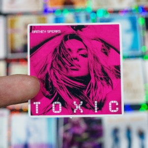 Britney Spears Album Covers Vinyl Sticker Pack 36 Britney Waterproof ...