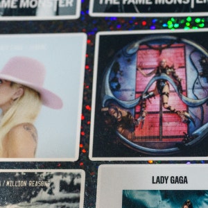 Lady Gaga Album Covers Vinyl Sticker Pack | 36 Waterproof Gaga Stickers ...