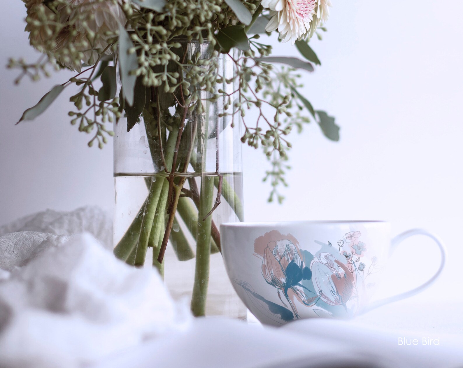 Abstract Botanical Line Art, Modern Abstract Design Elements, Abstract ...