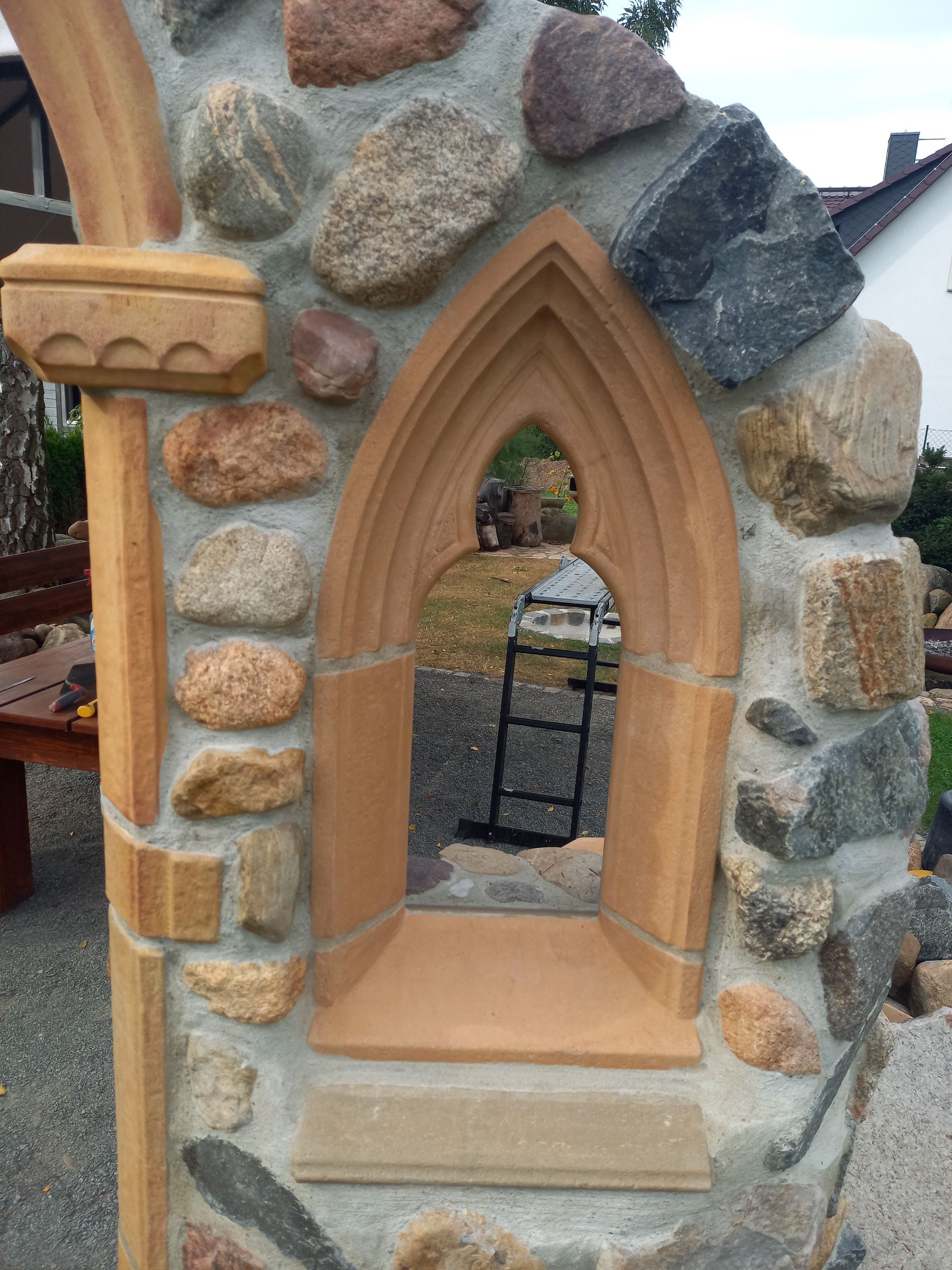 Gothic Window, Gothic Arch, Gothic Garden Folly, Garden Ruins, Art ...