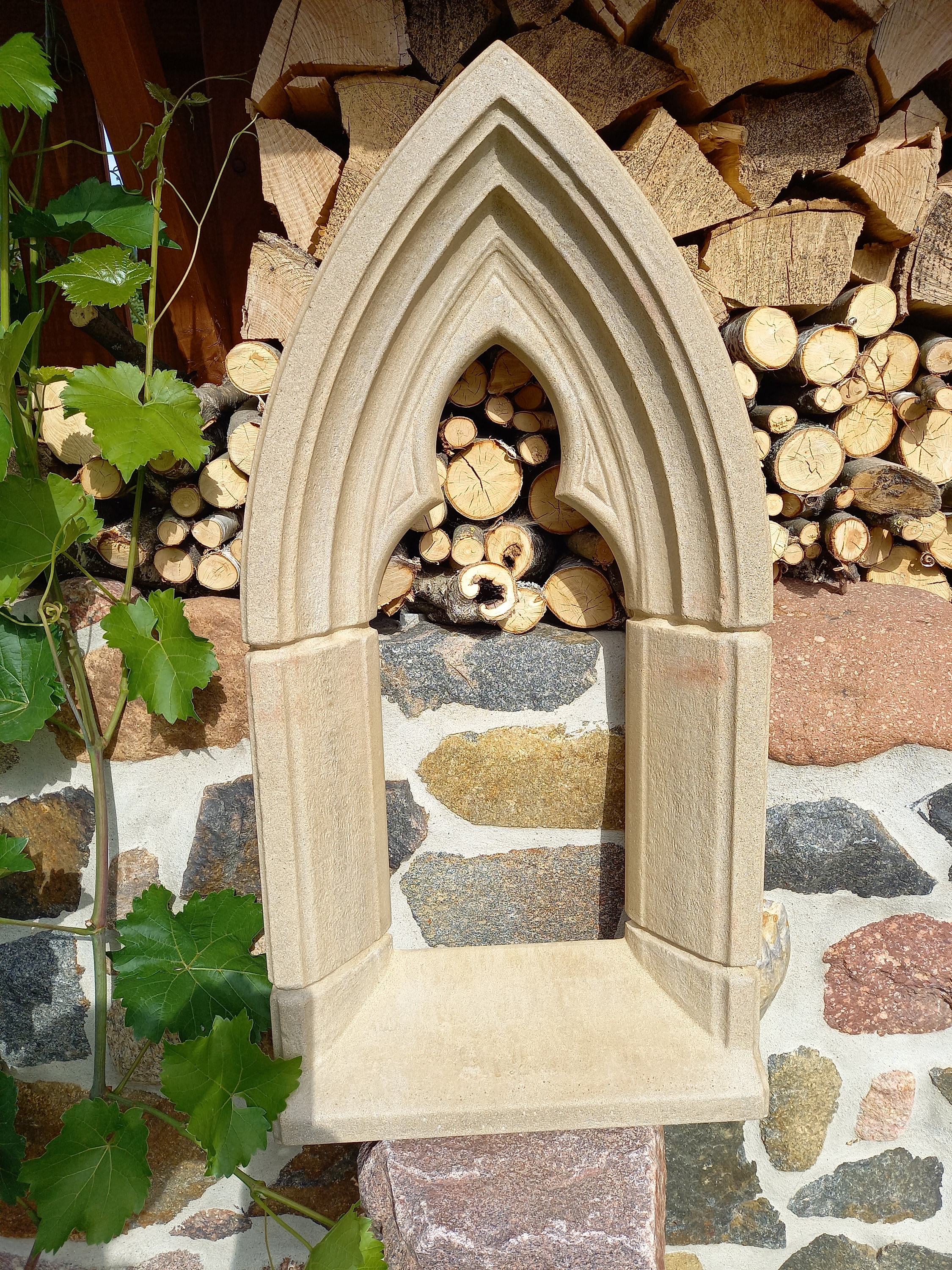 Gothic Window, Gothic Arch, Gothic Garden Folly, Garden Ruins, Art ...