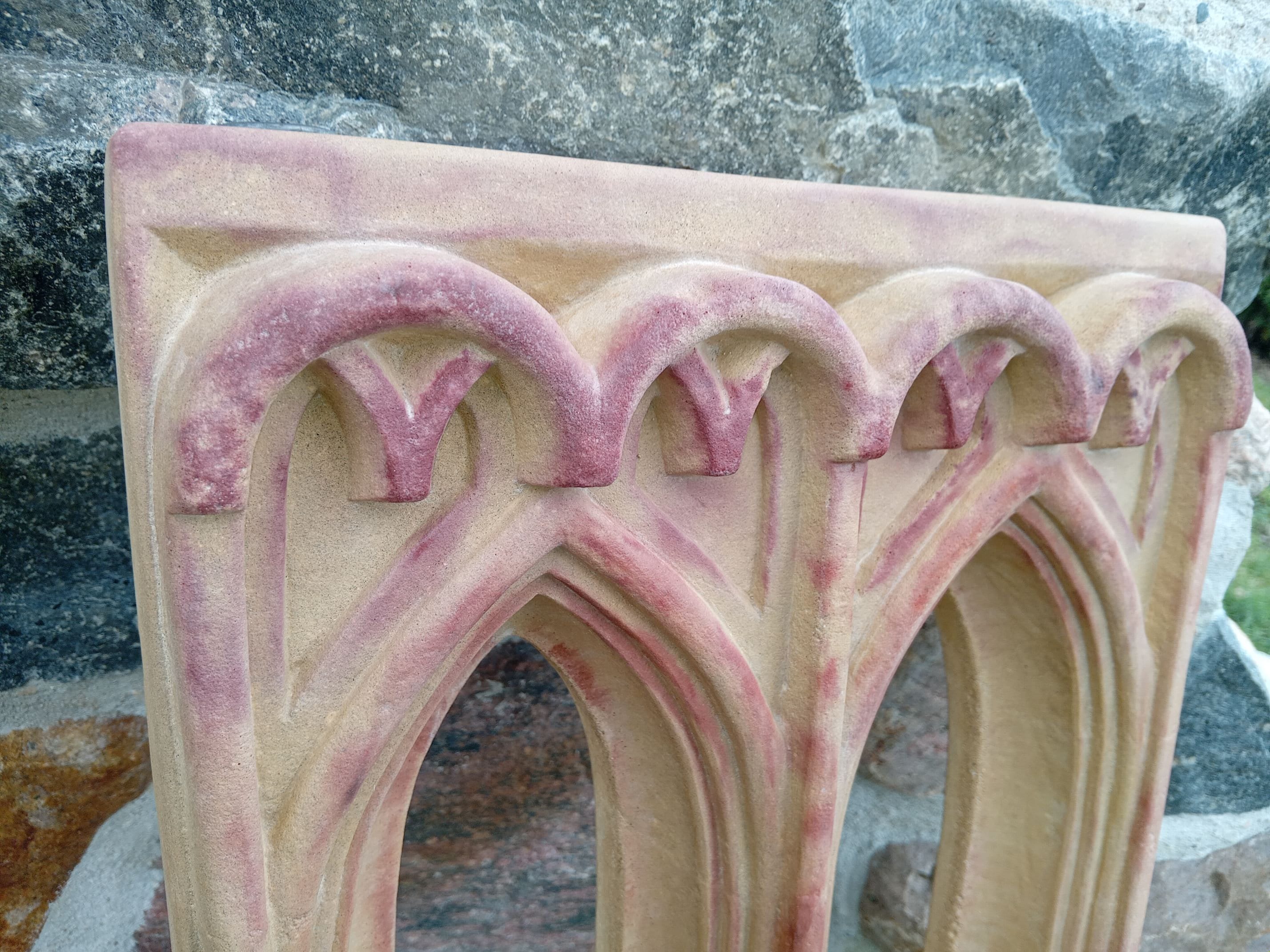 Gothic Window, Relief, Sculpture, Ornament, Middle Ages, Art Sandstone ...