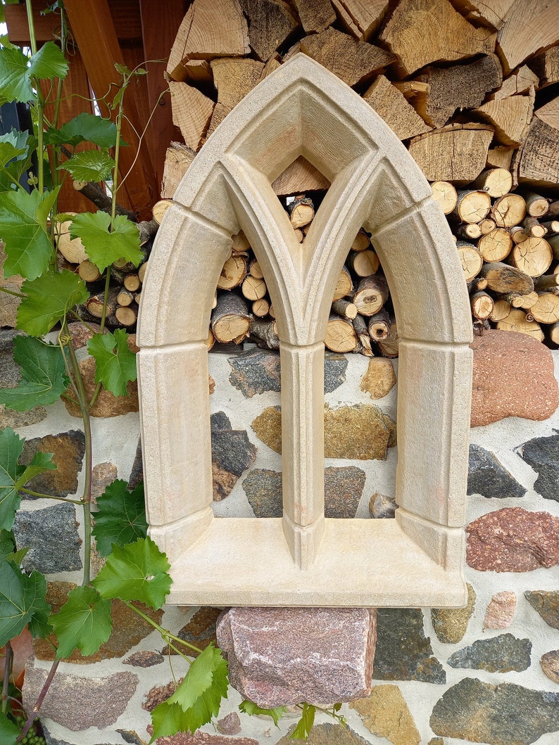 Gothic Window, Garden Ruin, Ruin Window, Chapel, Art Sandstone, Cast ...