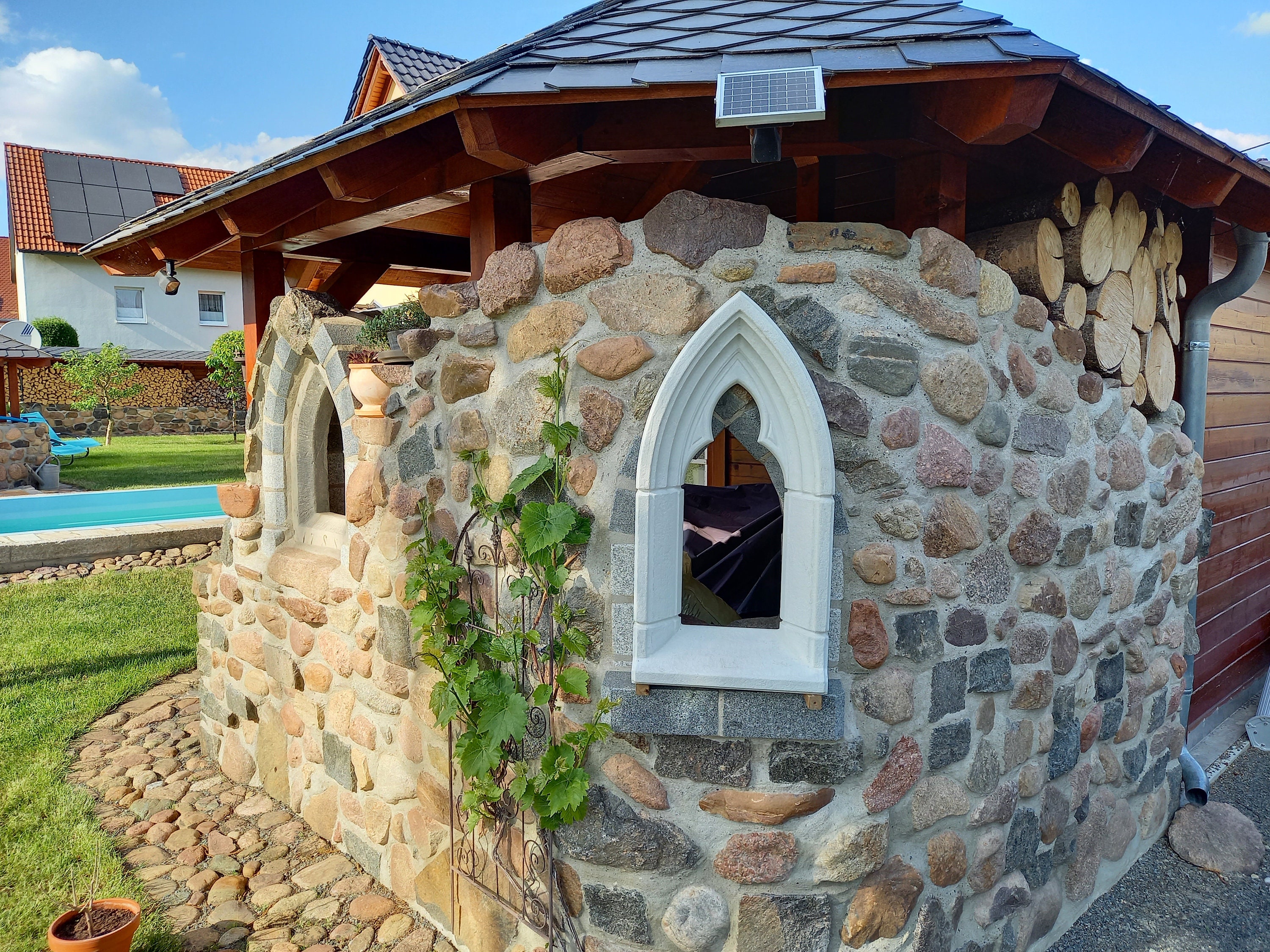 Gothic Window, Gothic Arch, Gothic Garden Folly, Garden Ruins, Art ...