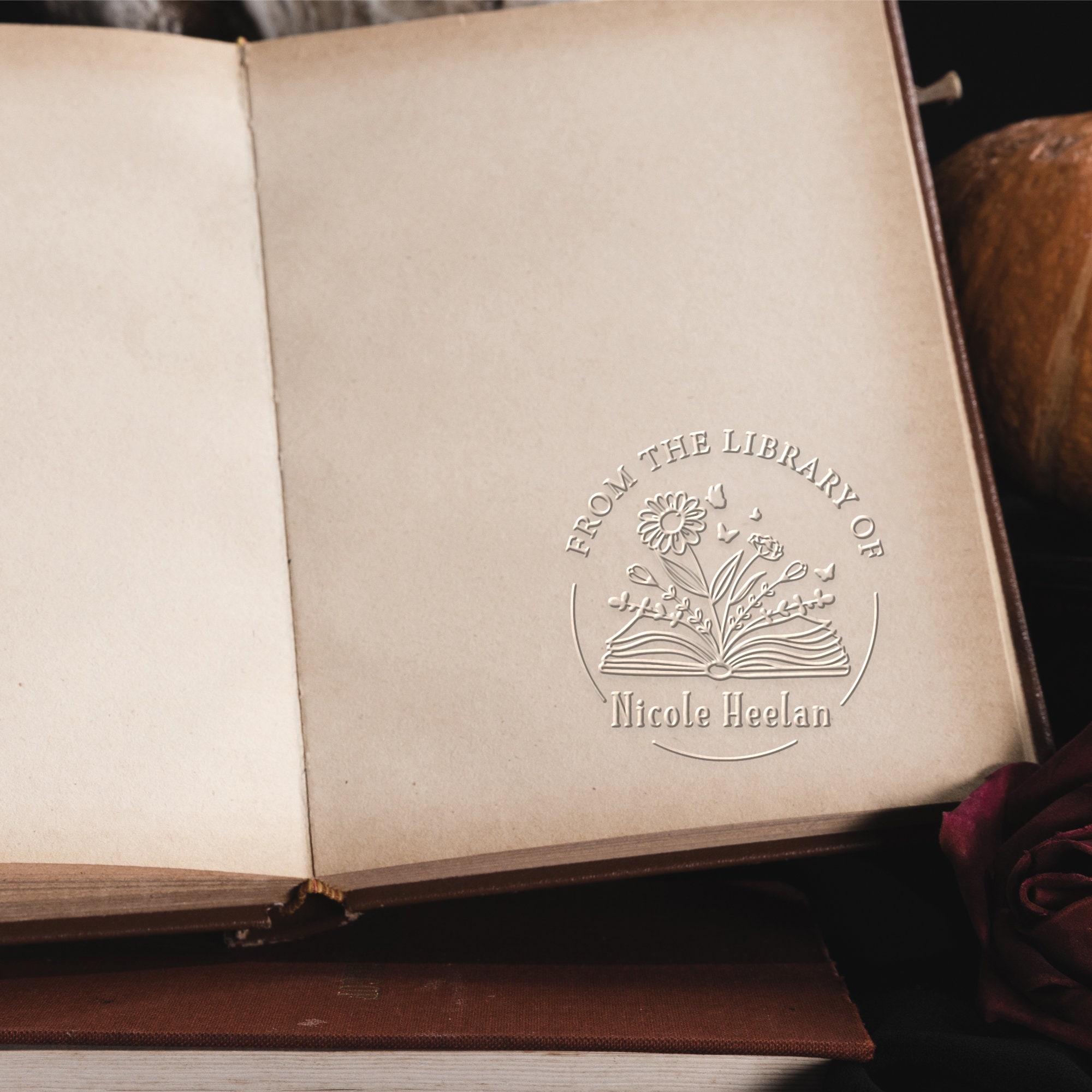 Personalized Book Embosser from the Library of Book Embossercustom ...