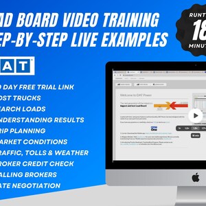 Freight Dispatcher Load Board Training Step by Step Video Tutorial With ...