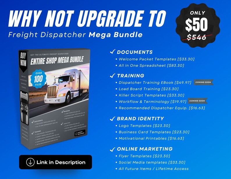 Dispatcher Flyer Canva Template Logistics Flyer Dispatch - Etsy