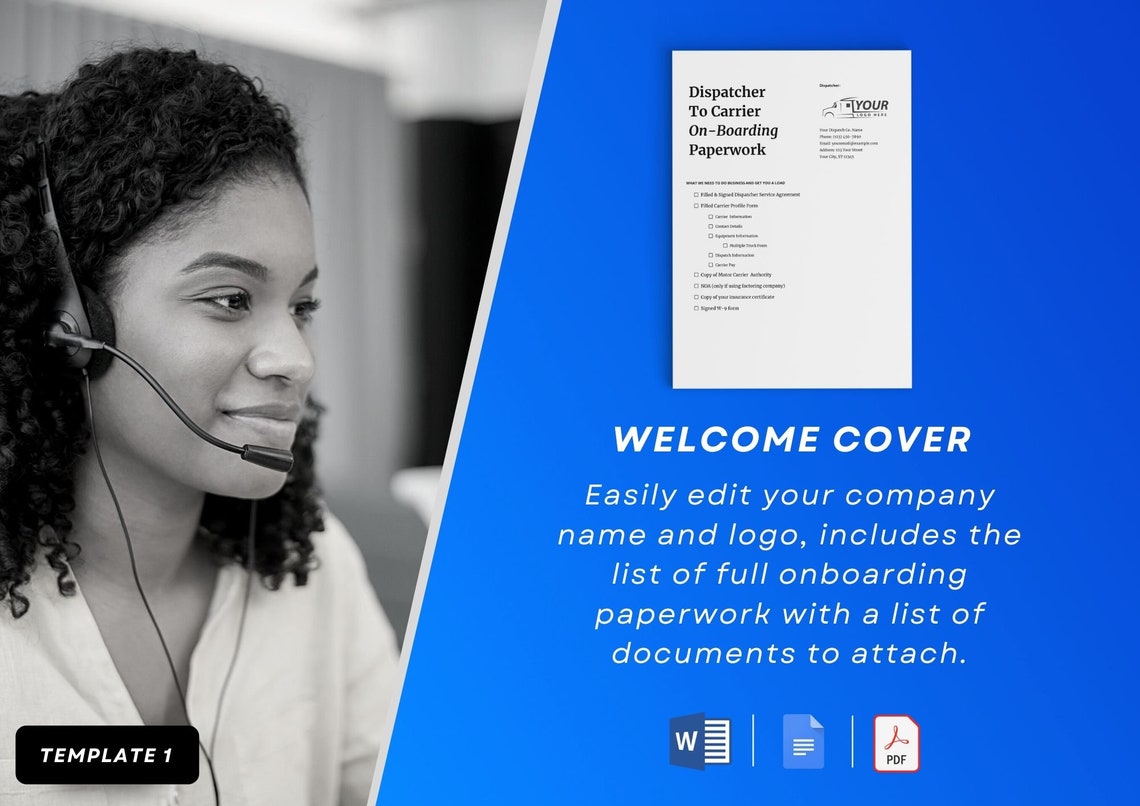 Freight Dispatcher-carrier Agreement, DFY Welcome Packet With Contracts ...