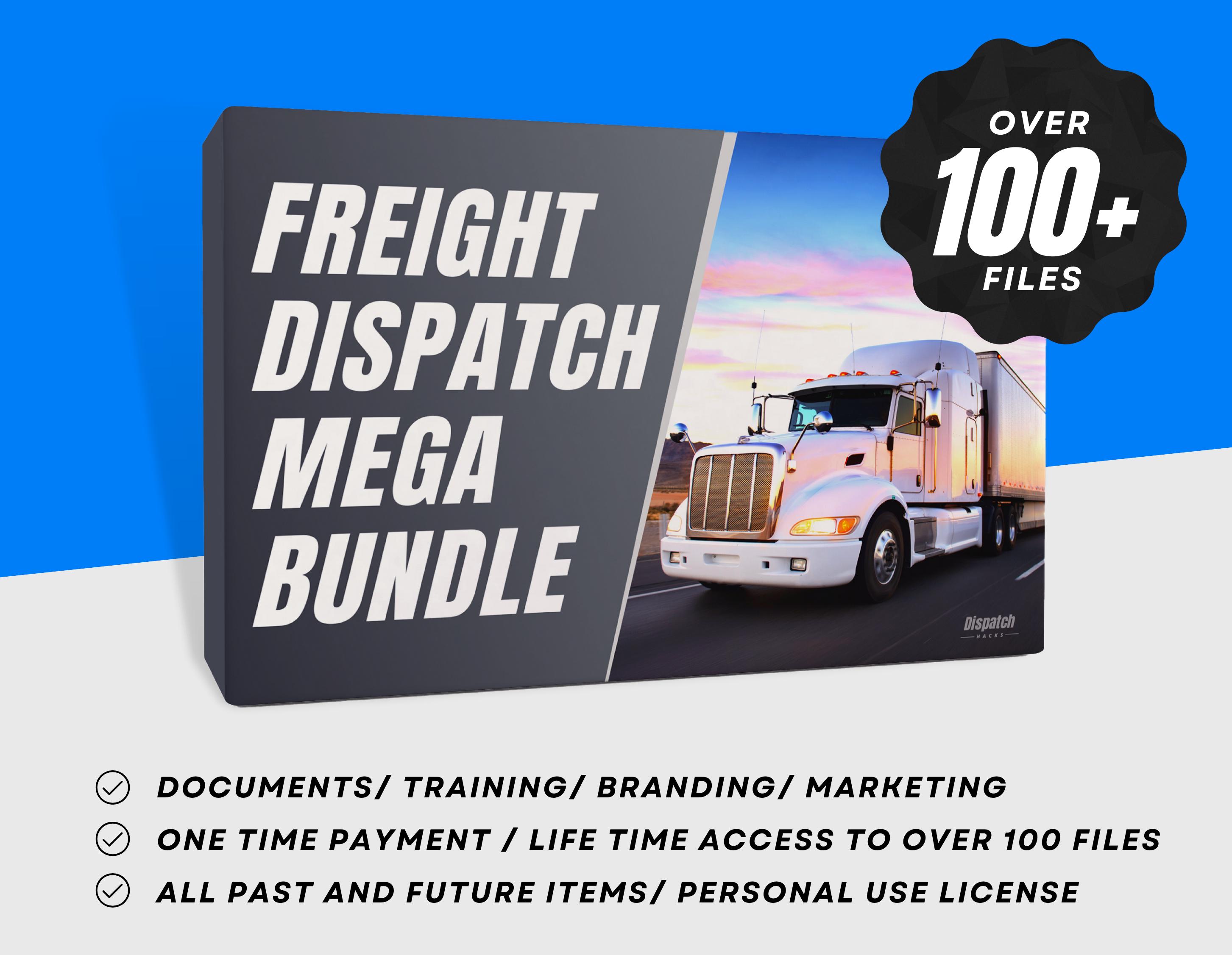 Freight Dispatcher Entire Shop Mega Bundle - Perfect for Freight ...