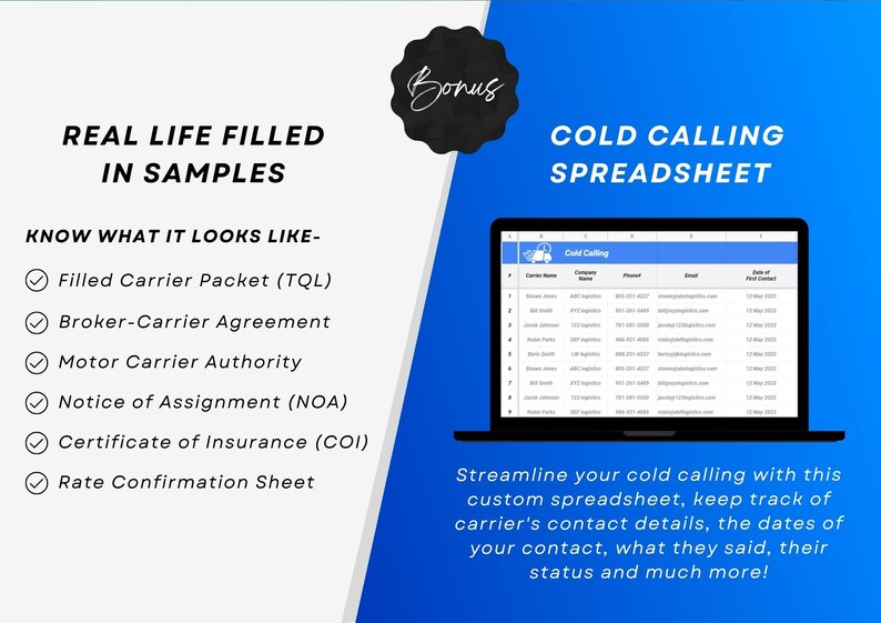 Freight Dispatcher-carrier Agreement, DFY Welcome Packet With Contracts ...
