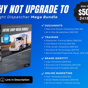 Freight Dispatcher-carrier Agreement, DFY Welcome Packet With Contracts ...