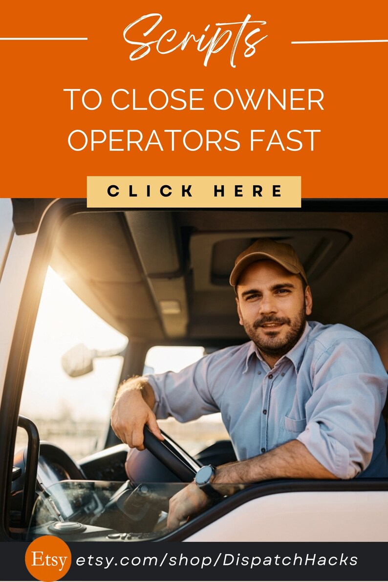 Freight Dispatcher Script Templates Perfect for Independent - Etsy