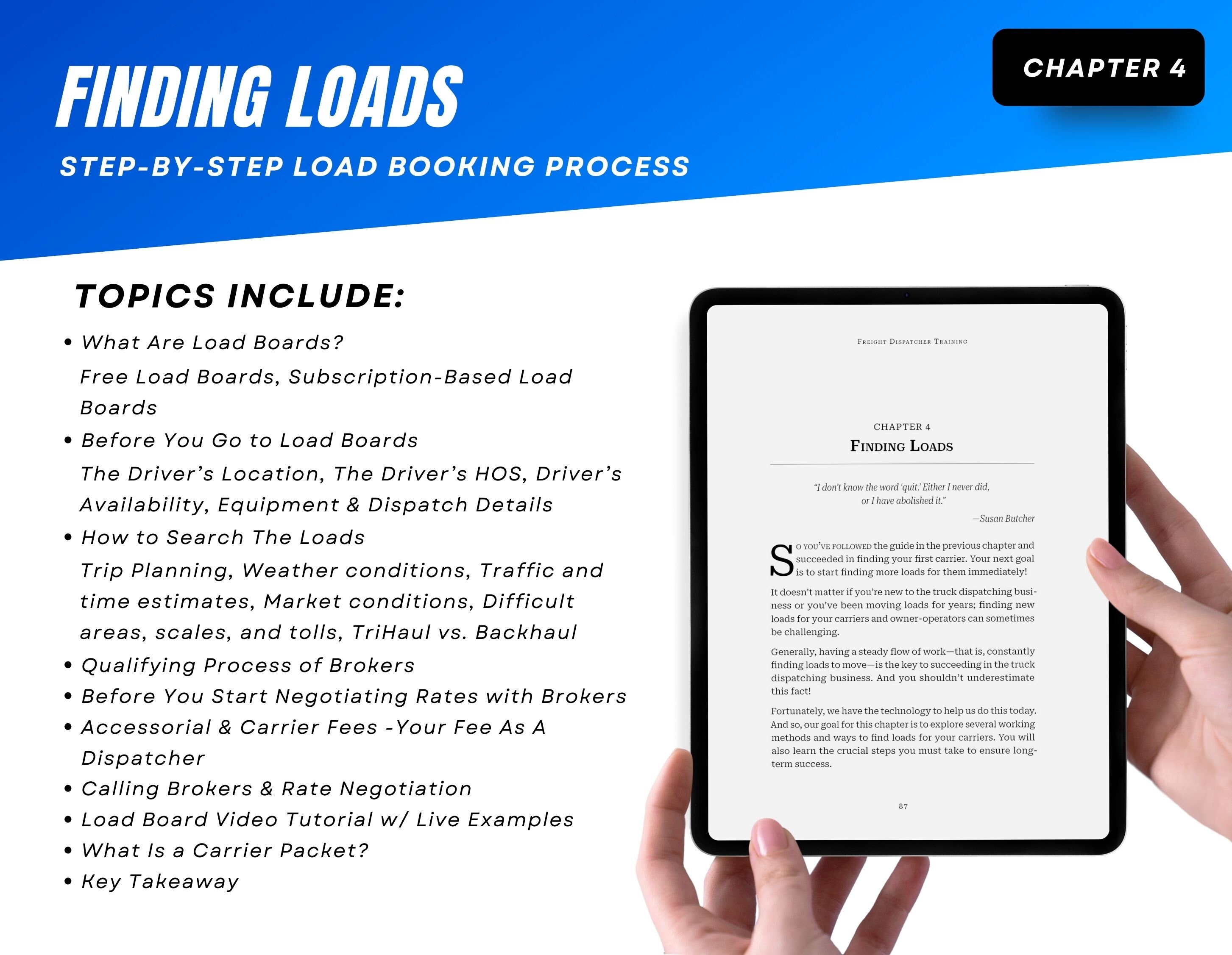 Freight Dispatcher Training Ebook How to Build & Run a Successful Truck Dispatching Business an ...