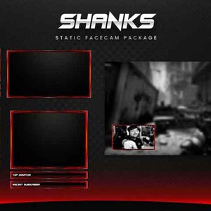 Animated Stream Overlay Pack: Dynamic Edge - Twitch, Youtube, Kick - Etsy