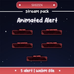 Animated Stream Overlay Pack Shizen Nature-inspired Overlays for Twitch ...