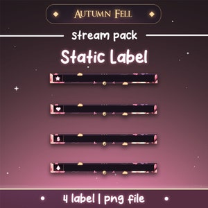 Animated Stream Overlay Pack Autumn Fell Enhance Your Broadcasts With ...