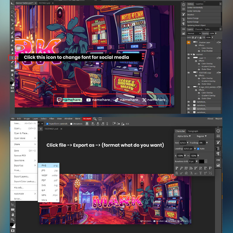 Neon Boost - Dynamic Banner Pack for Amplifying Online Presence - Etsy