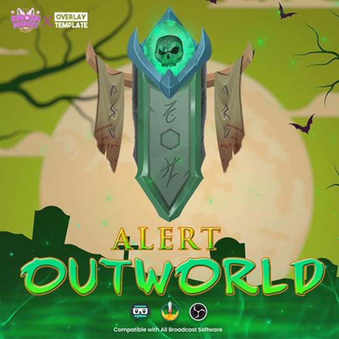Animated Alert Exo Realm Futuristic Sci-fi Stream Notification ...