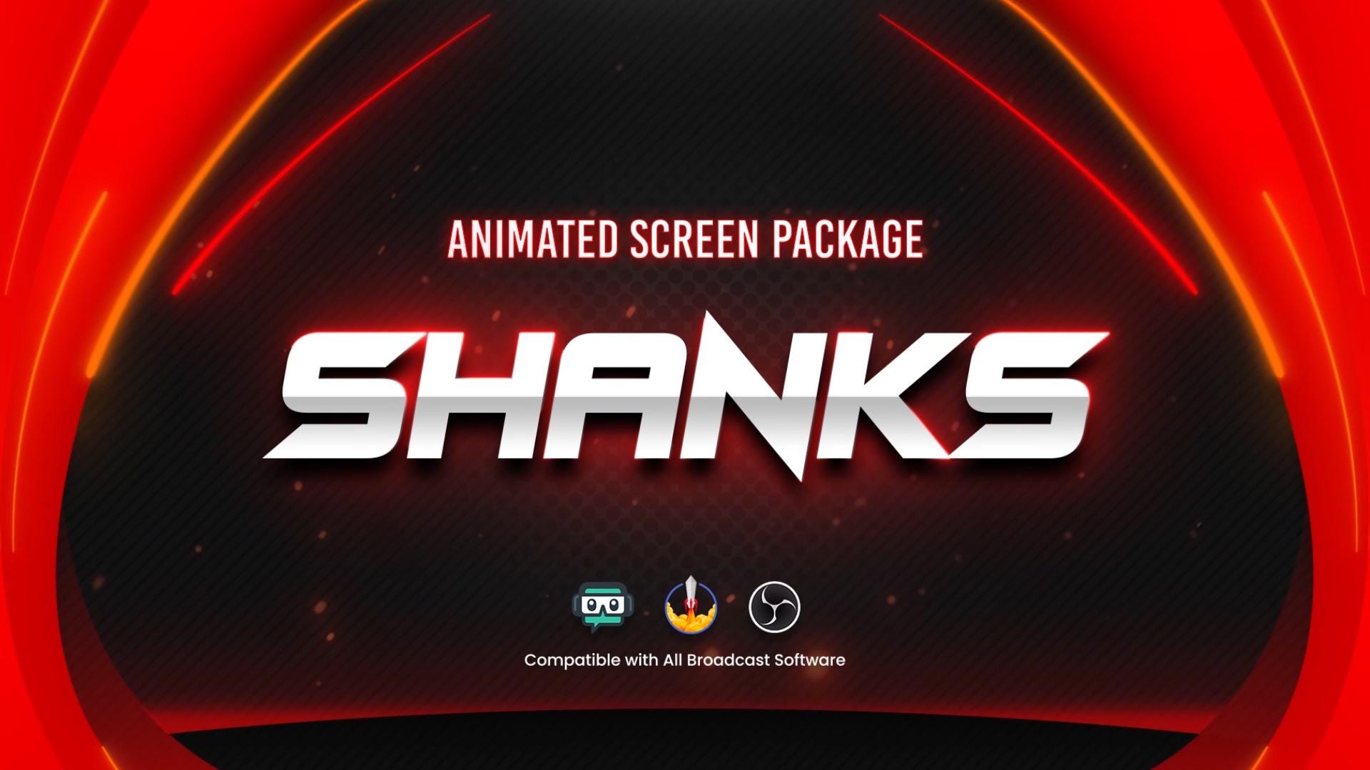 Animated Stream Overlay Pack: Dynamic Edge - Twitch, Youtube, Kick - Etsy